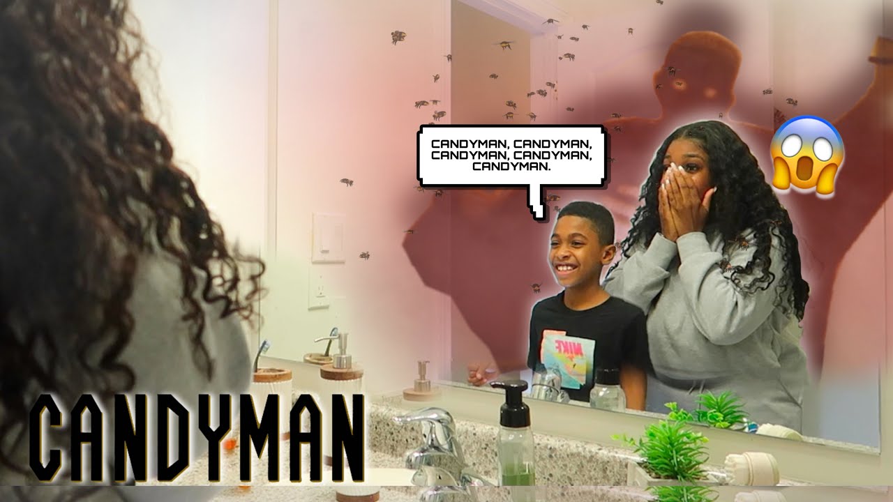 CANDYMAN SCARE PRANK on MOM - YouTube
