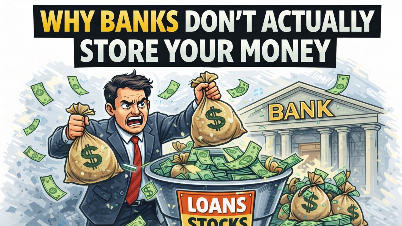 How the Banking System Really Works.Banks Explained - YouTube