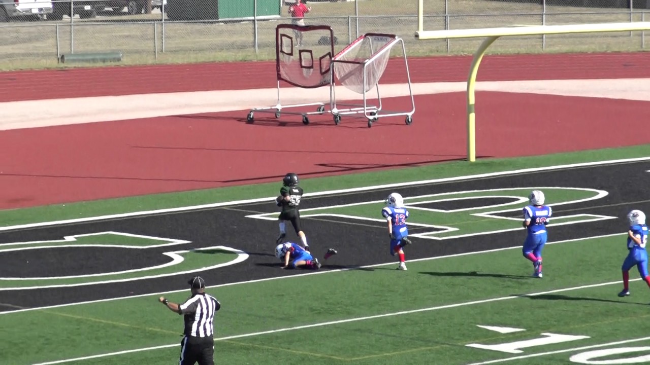 Jude 45yrd TD run - YouTube