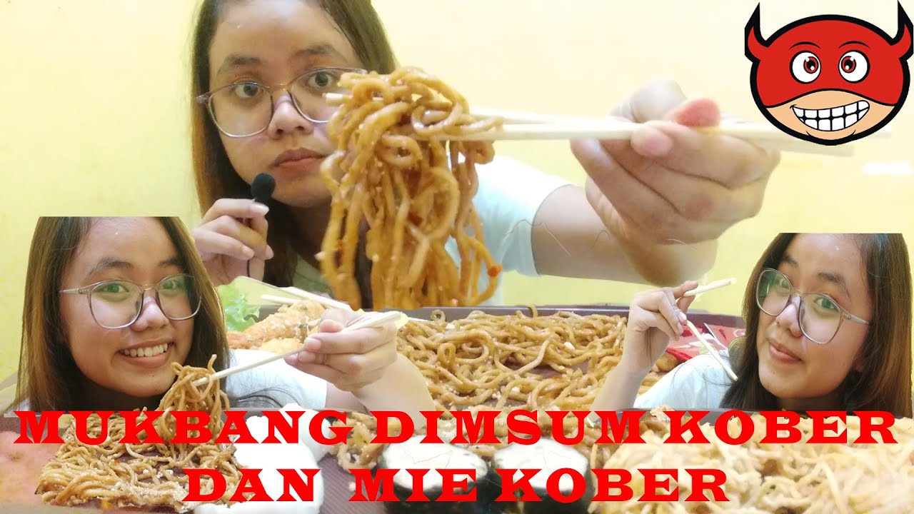 Yummy! Mukbang Dimsum Kober dan Mie Kober Super Enak!! Not ASMR - YouTube