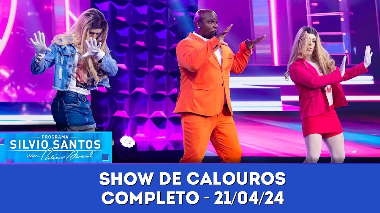 Show De Calouros | Programa Silvio Santos 21/04/24) - YouTube