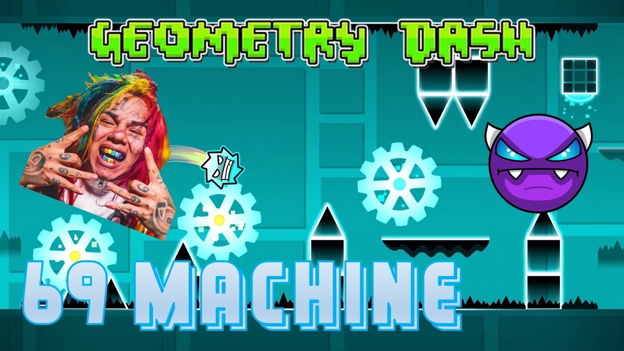 [Geometry Dash] 69 Machine (Easy Demon) - YouTube