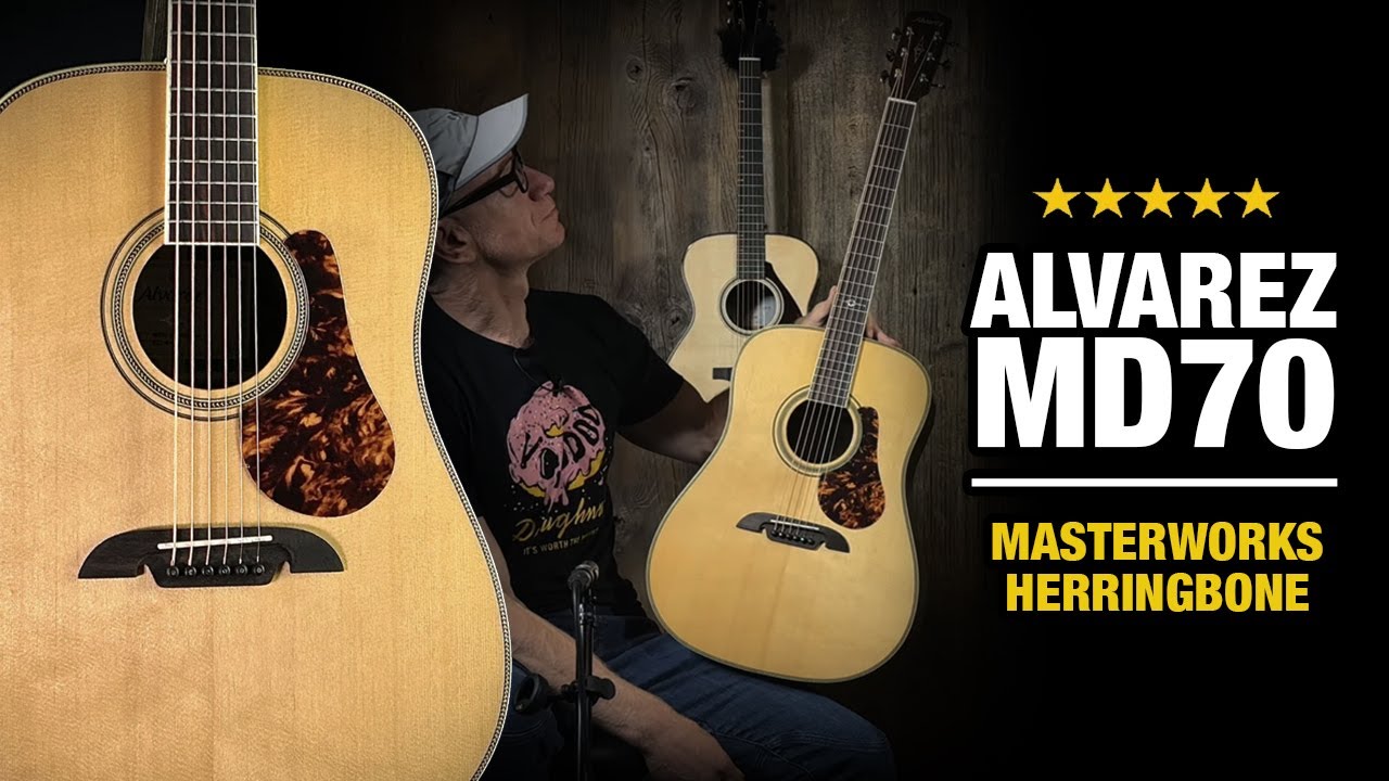 Alvarez MD70 Masterworks Herringbone - BIG Bang For Your Buck!!! - YouTube
