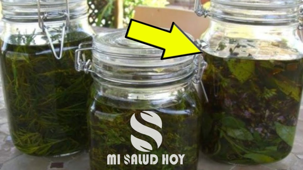 🔵 COMO PREPARA UN ALCOHOL DE HIERBAS PARA CALMAR LOS DOLORES ARTICULARES - YouTube