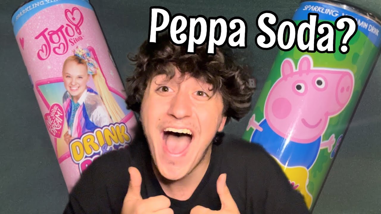 Trying Peppa The Pig Soda?? - YouTube