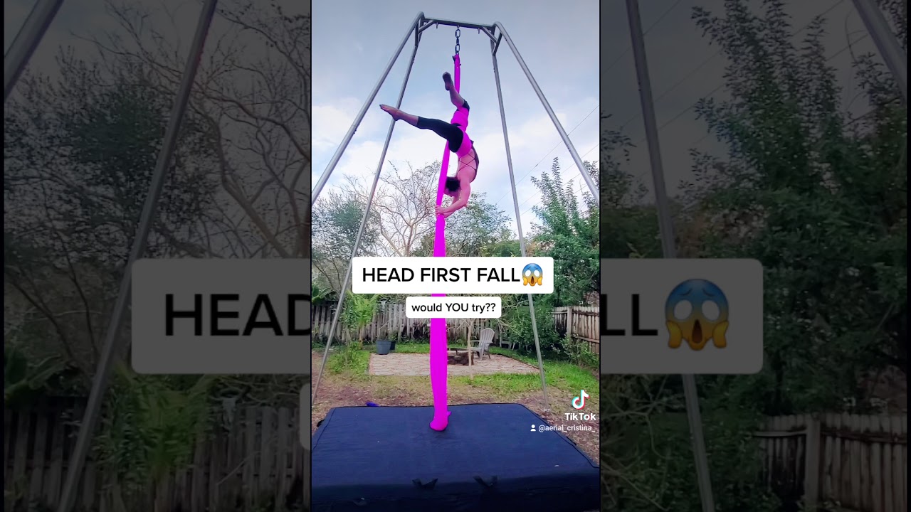 Aerial Silks: Pin Drop - YouTube
