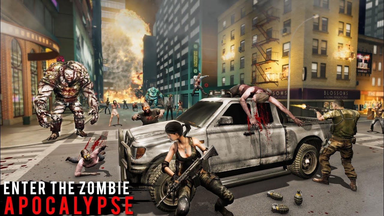 zombie gameplay live || all games play live || zombie survival game 🎯🎮🎮 ...