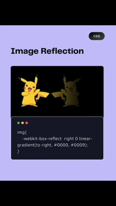 Image Reflection Css Coding Csscoding Htmlcss Codingtutorial Youtube