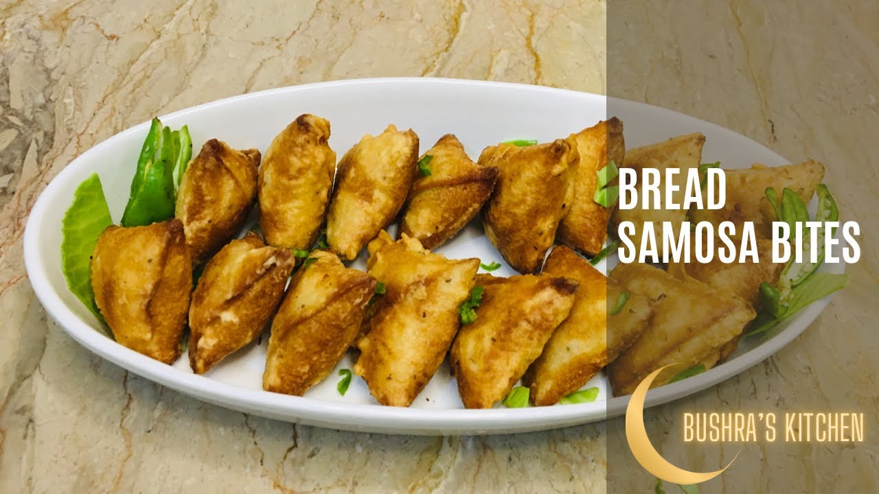 Bread Samosa Bites | Easy Snack for Kids | Pocket Samosa - Bushra’s ...