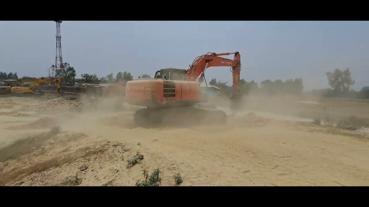 Amazing Work By Tata Hitachi Poclain Mud Loading in TaTa Truck Amazing ...