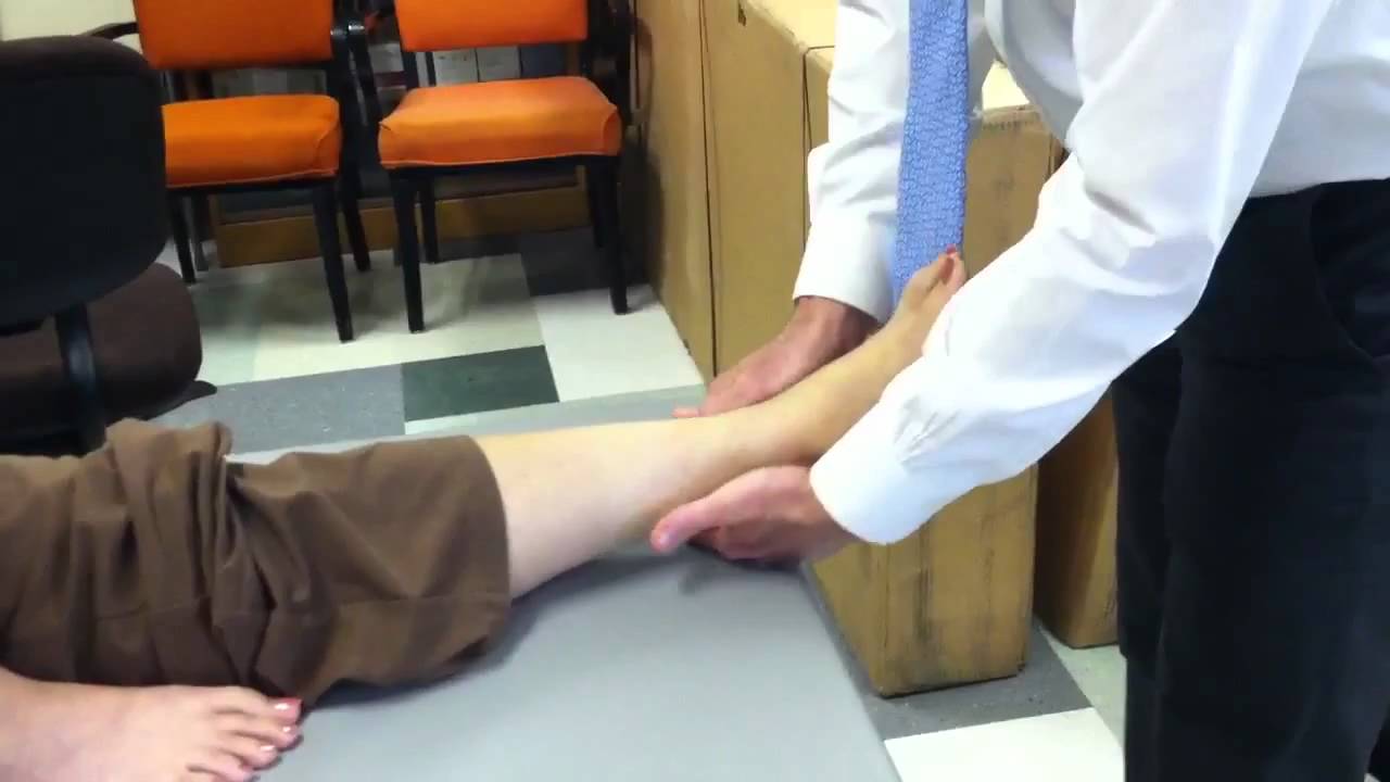 Ankle Joint Mob/ MSPT - YouTube