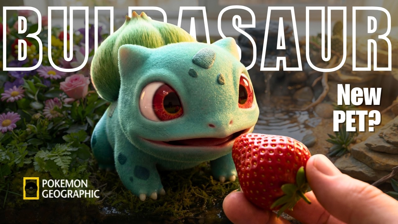 I Pretended To Have a Bulbasaur In Real Life - YouTube