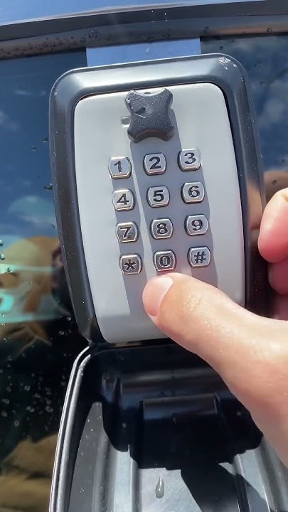 How to use window lockbox (code will be different) - YouTube