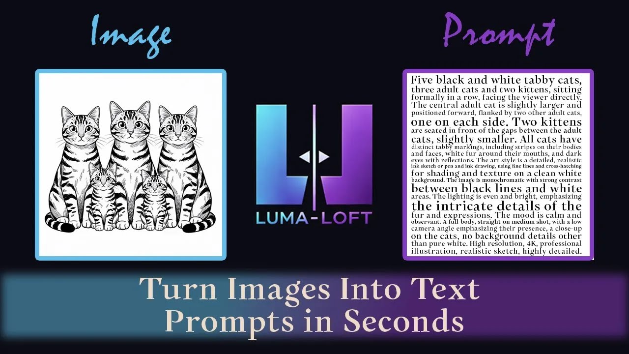 2Turn Images Into Prompts in Seconds l Image to Prompt Tool – Luma-Loft ...