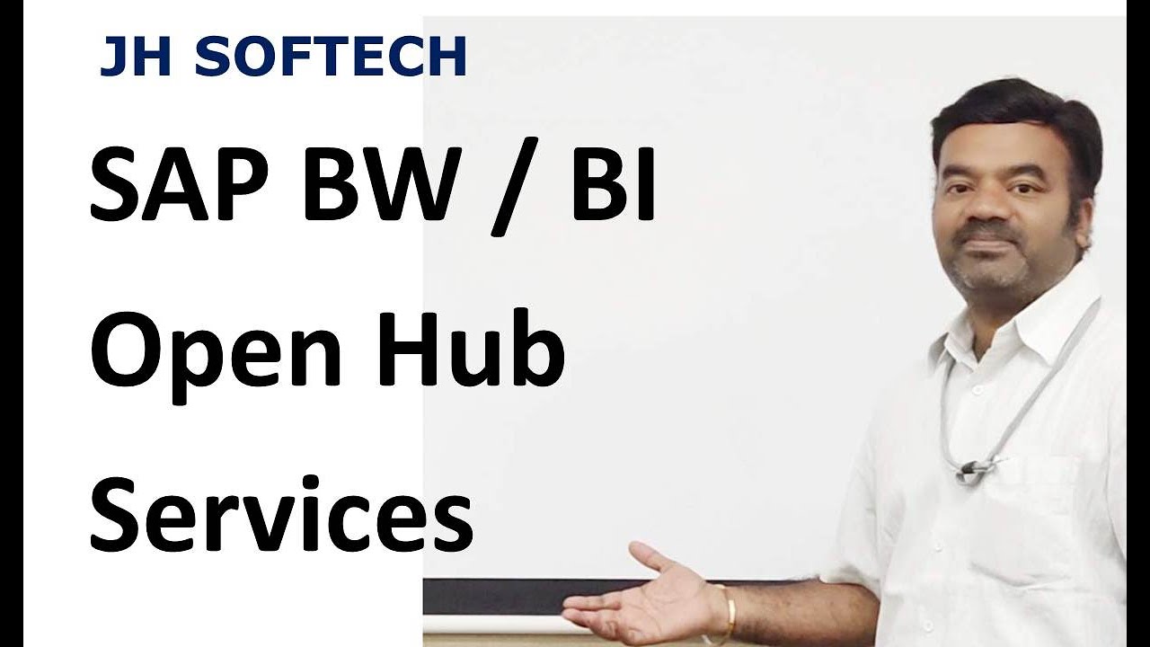 SAP BW / BI Open Hub Services - YouTube
