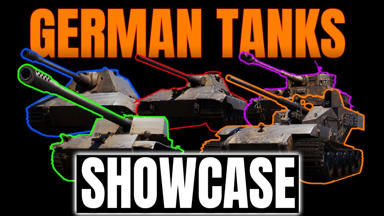 HUGE German Tank Showcase?? World of Tanks Console - YouTube