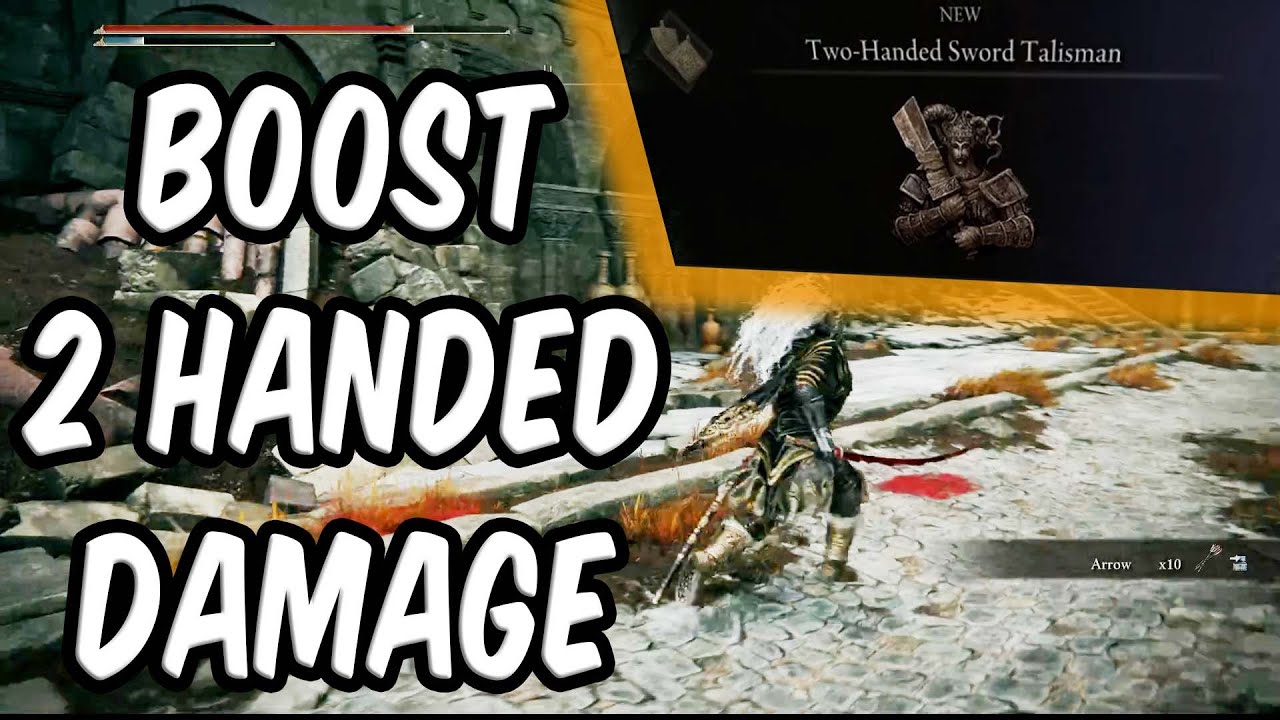 How to get Two Handed Sword Talisman Elden Ring DLC - YouTube