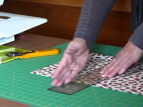 How to cut 6 1/2" squares from fabric - Quilting Tips & Techniques 142 ...