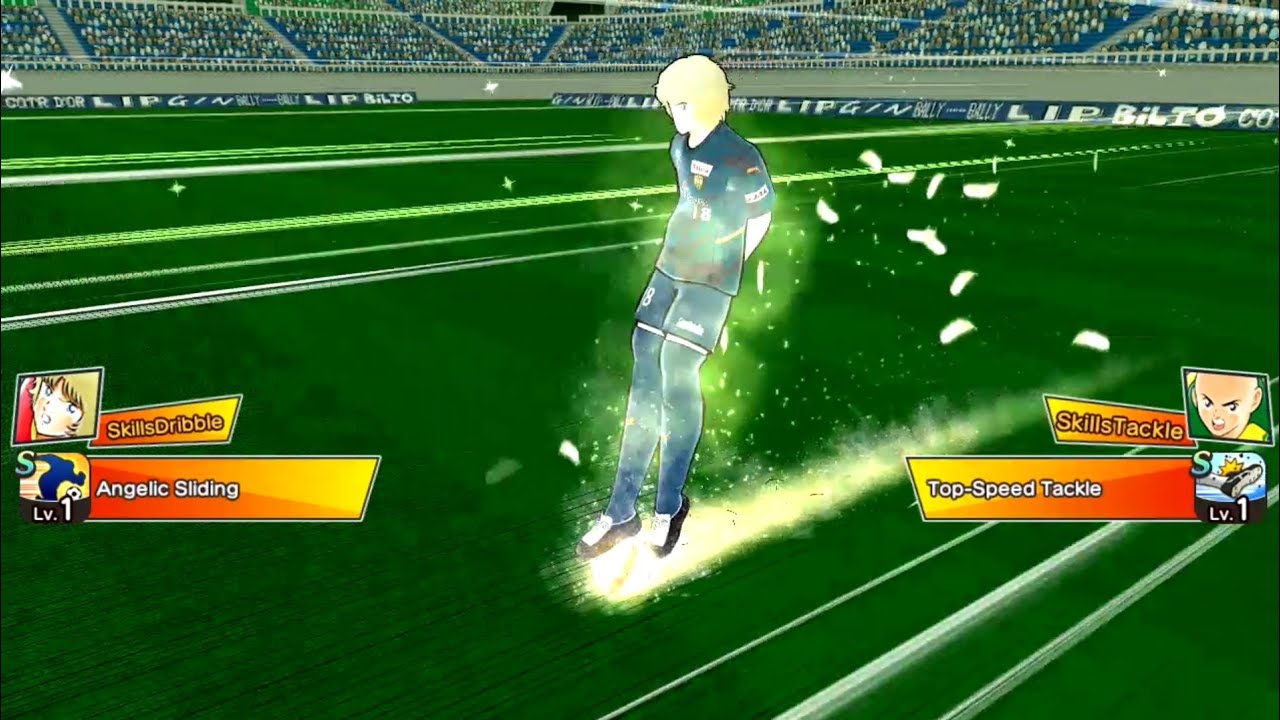 Angelic Sliding (Michael) - Captain Tsubasa Dream Team Skill - YouTube