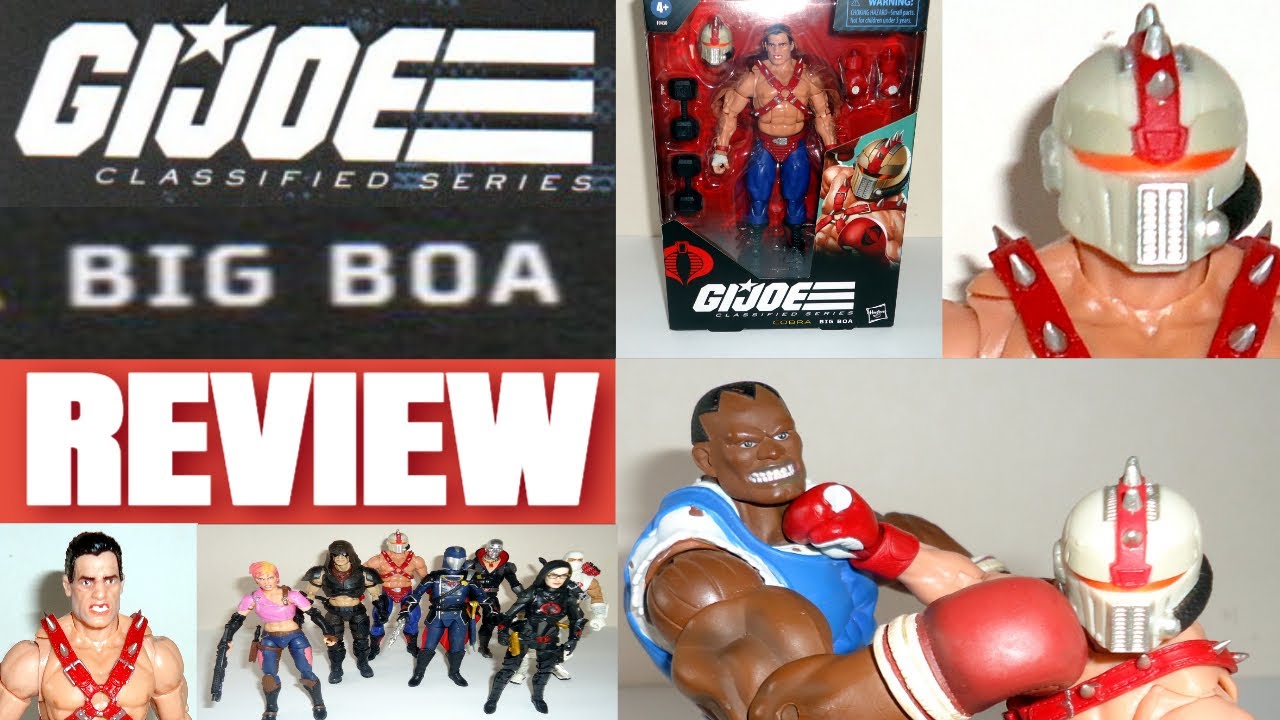 G.I. Joe Classified Series Big Boa Review !!! - YouTube