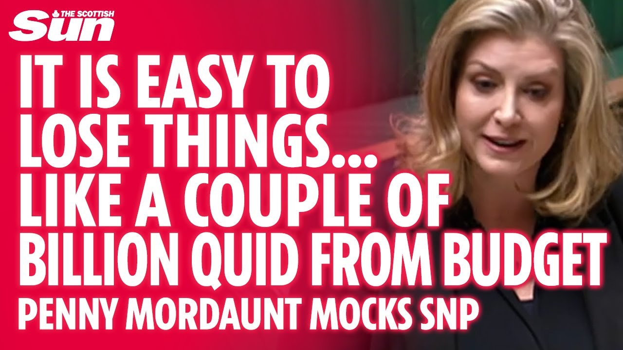 Penny Mordaunt mocks SNP for finding missing Stone of Destiny piece ...