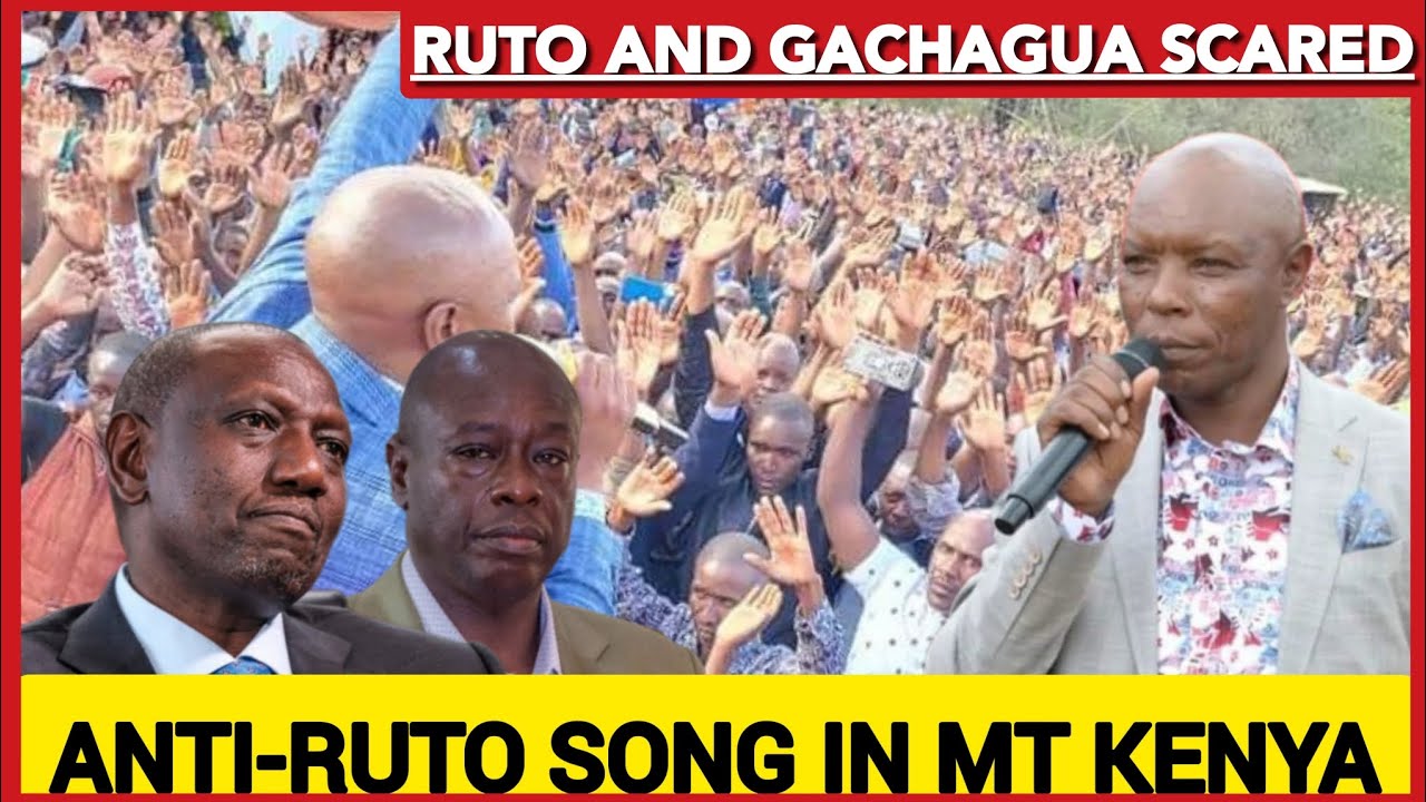 RUTO KWISHA! Mt Kenya hustlers creates New ANTI-RUTO SONG As MAINA ...