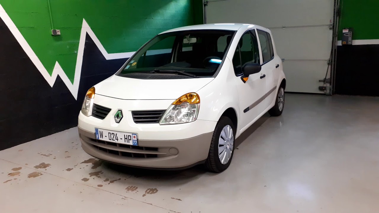 VENDU Occasion 2590 € RENAULT MODUS 1.2 16V 75 Cv AUTHENTIQUE - YouTube
