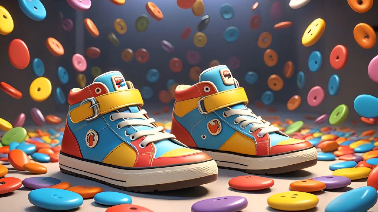 One Two Buckle My Shoe Song 🎶 | Classic Nursery Rhyme for Kids | Fun ...