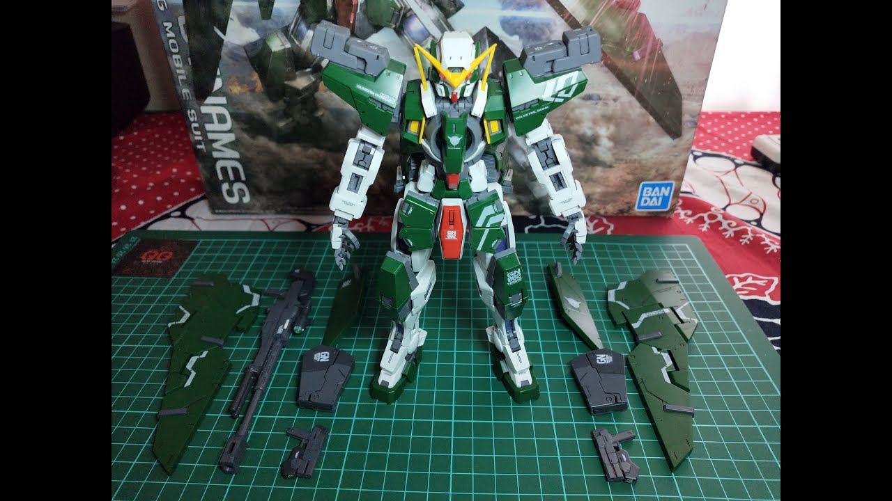 THE BEAST OF POSE-ABILITY - REVIEW MG 1:100 Gundam Dynames - YouTube