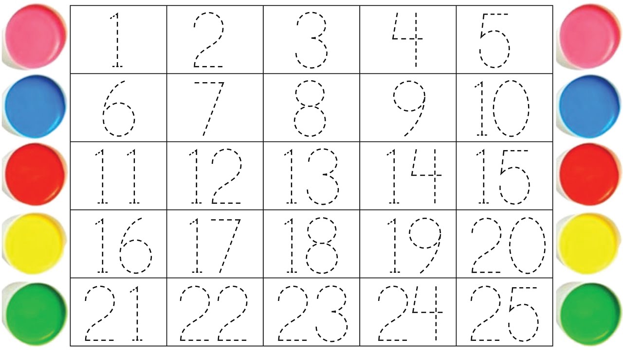 Learn to count, alphabet a to z, One two three, ABC, 1 to 100 counting ...