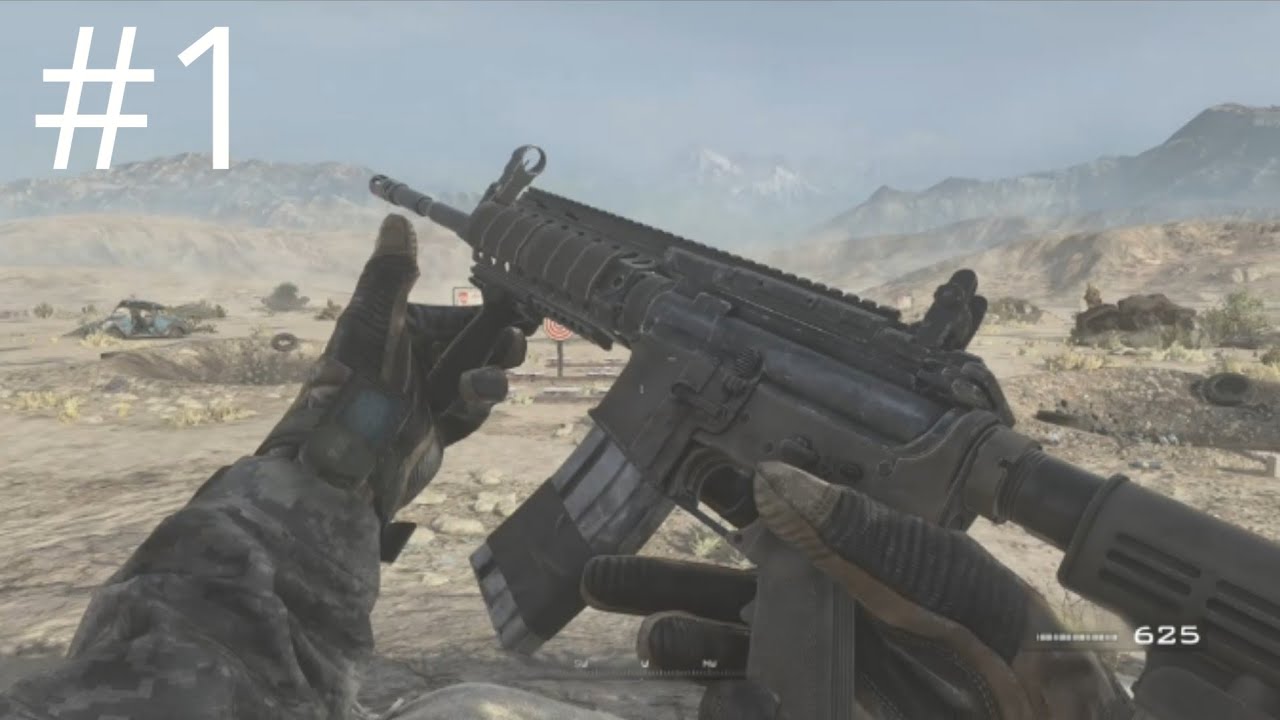 Playing call of duty modern warfare remastered for the first time part 1 - YouTube