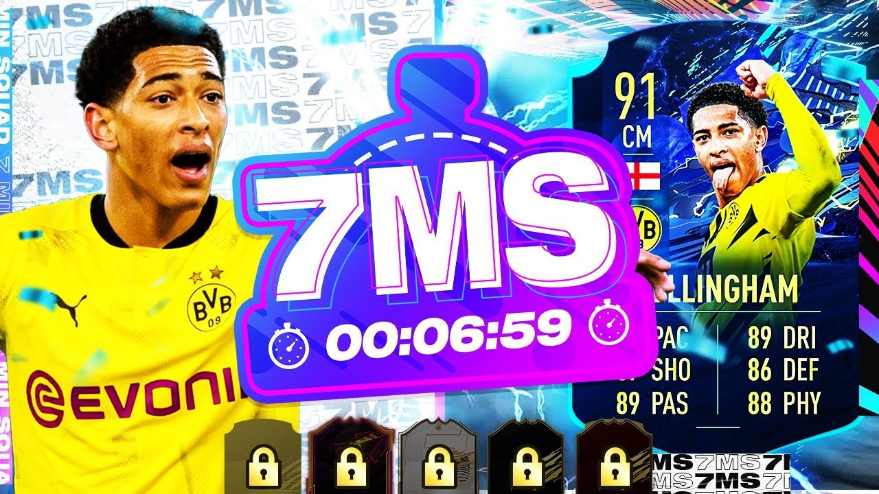 WHAT A PLAYER!! 91 TOTS MOMENTS JUDE BELLINGHAM 7 MINUTE SQUAD BUILDER ...
