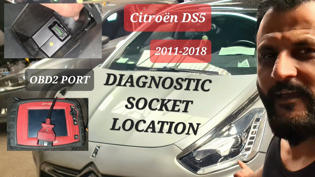 Citroen DS5 OBD diagnostic location #OBD2 #obd - YouTube