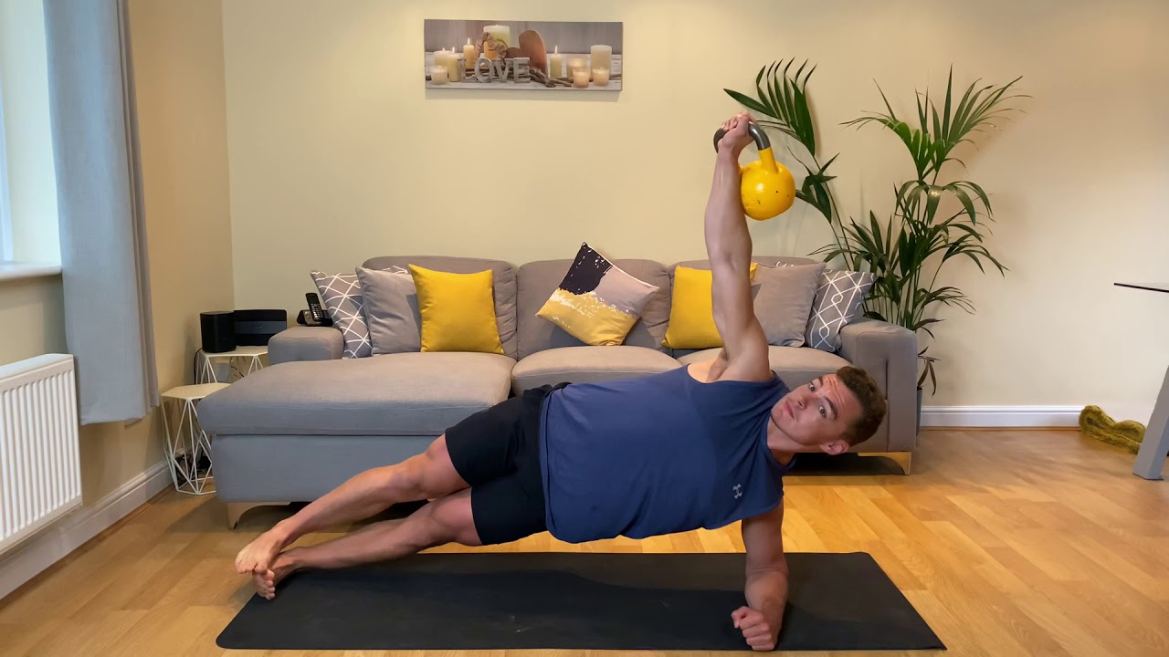 Loaded Side Plank Hold - YouTube