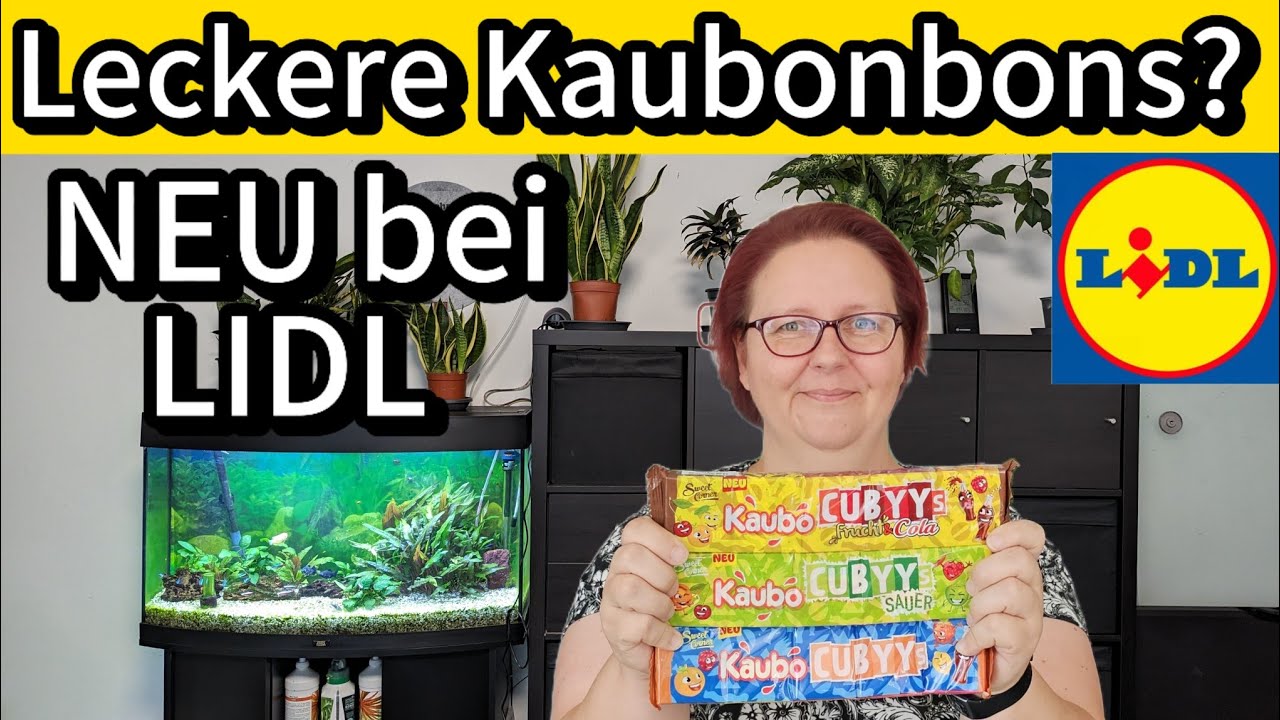 NEU bei Lidl! Überraschend lecker? Kaubo CUBYY'S im Food Test - YouTube