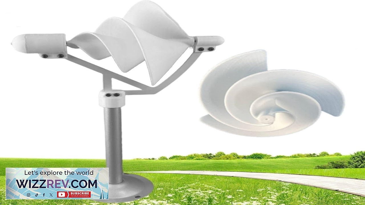 10W Micro Spiral Wind Generator Model Permanent Magnet Generator DIY ...