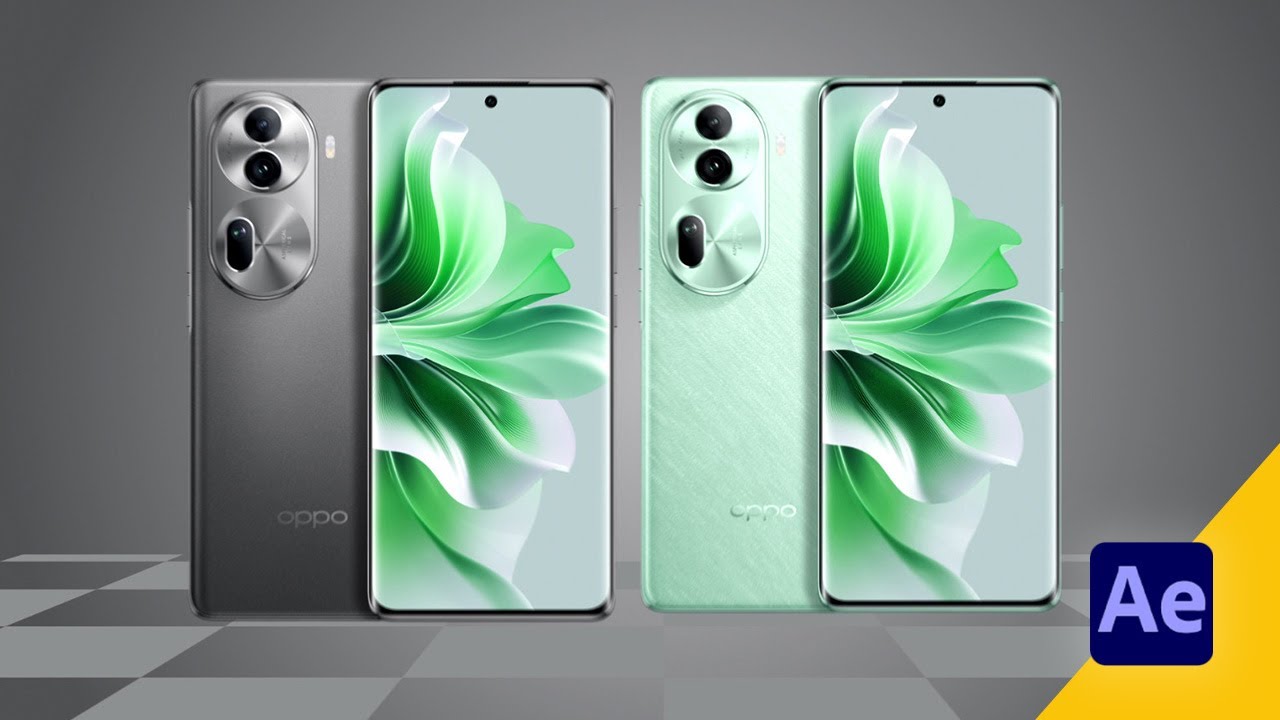 OPPO Reno11 animation in After Effects - YouTube