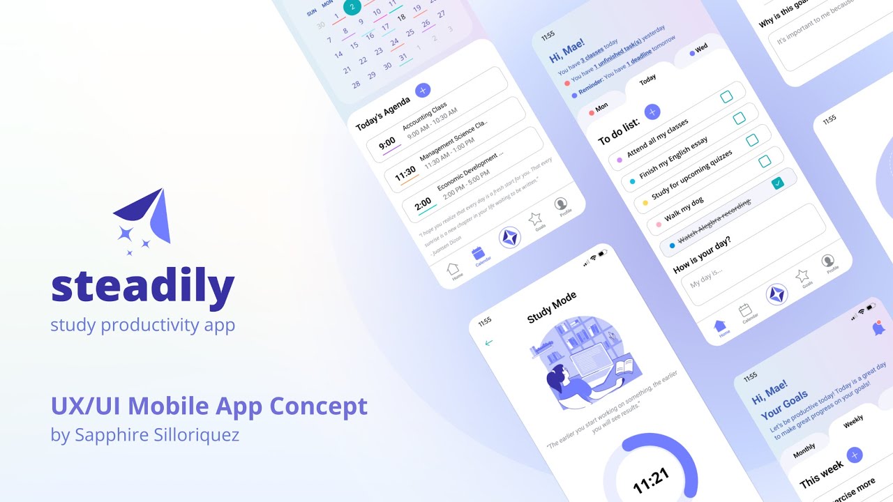 Steadily App Walkthrough by Sapphire Silloriquez - YouTube