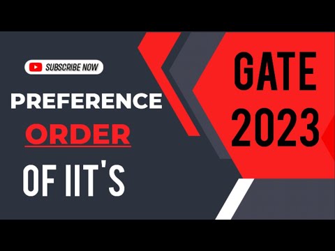 PREFERENCE ORDER OF IIT'S । IIT'S PREFERENCE। WHICH IIT YOU SHOULD ...
