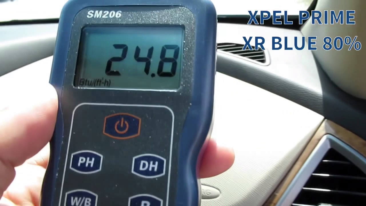 XPEL PRIME XR Blue 80% - YouTube