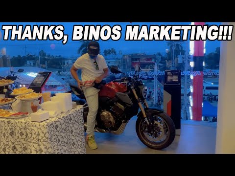 My First Honda Big Bike Event - Binos Marketing Grand Opening And ...