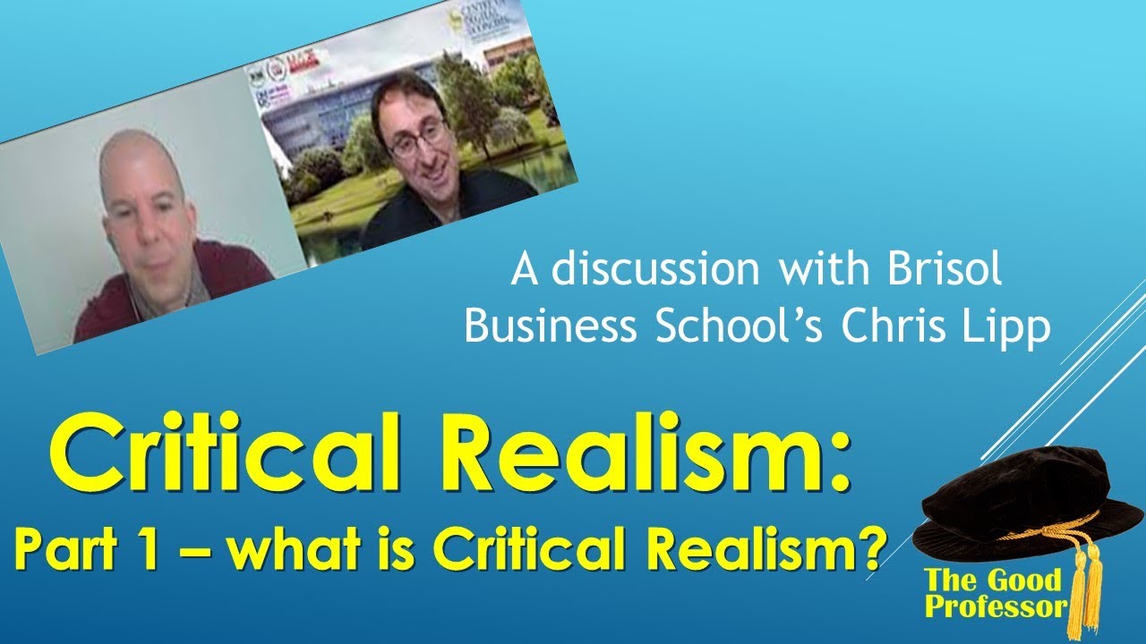 Critical Realism - What is Critical Realism? - YouTube