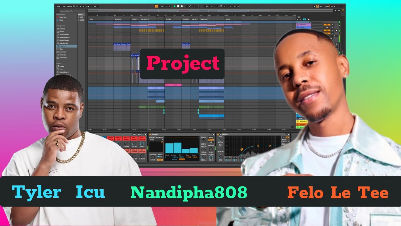 Tyler ICU x Felo Le Tee x Nandipha 808 project plus download link 2024 - YouTube