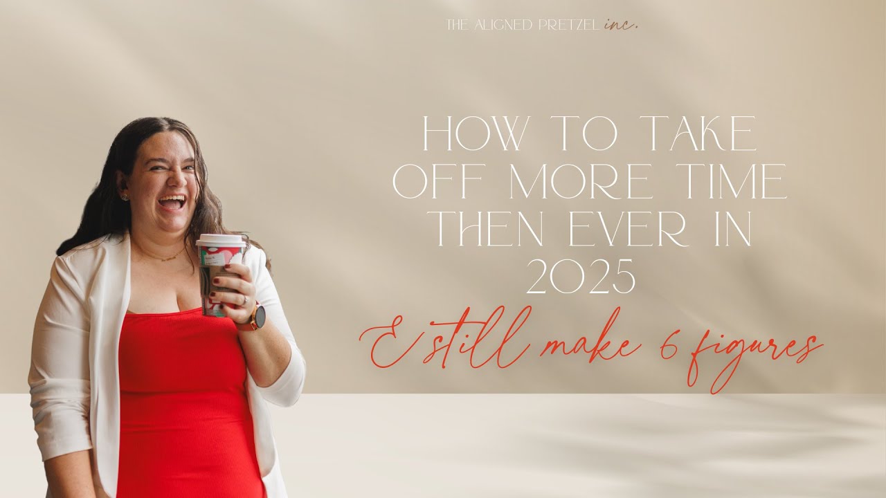 How to Take Off More Time Than Ever in 2025 and Still Earn 6 Figures ...