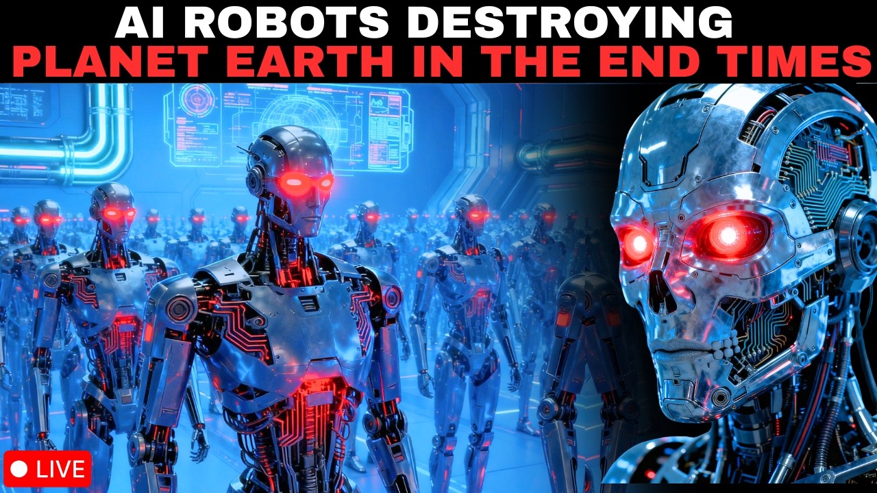 God showed me AI robots' destruction in end times #rapture #endtimes # ...