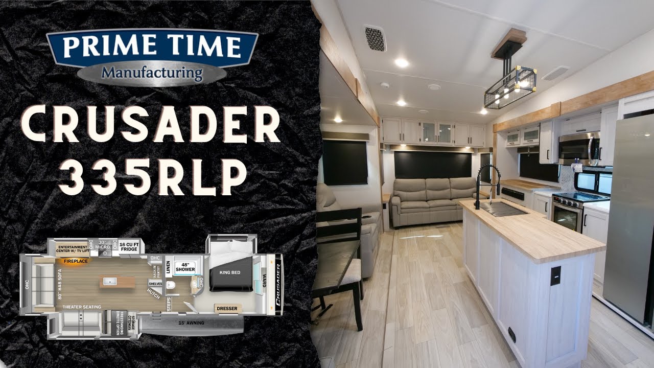 Tour the 2023 Crusader 335RLP - YouTube