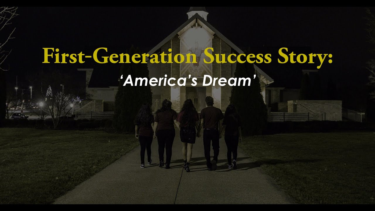 First-Generation Success Story 'America's Dream' - YouTube