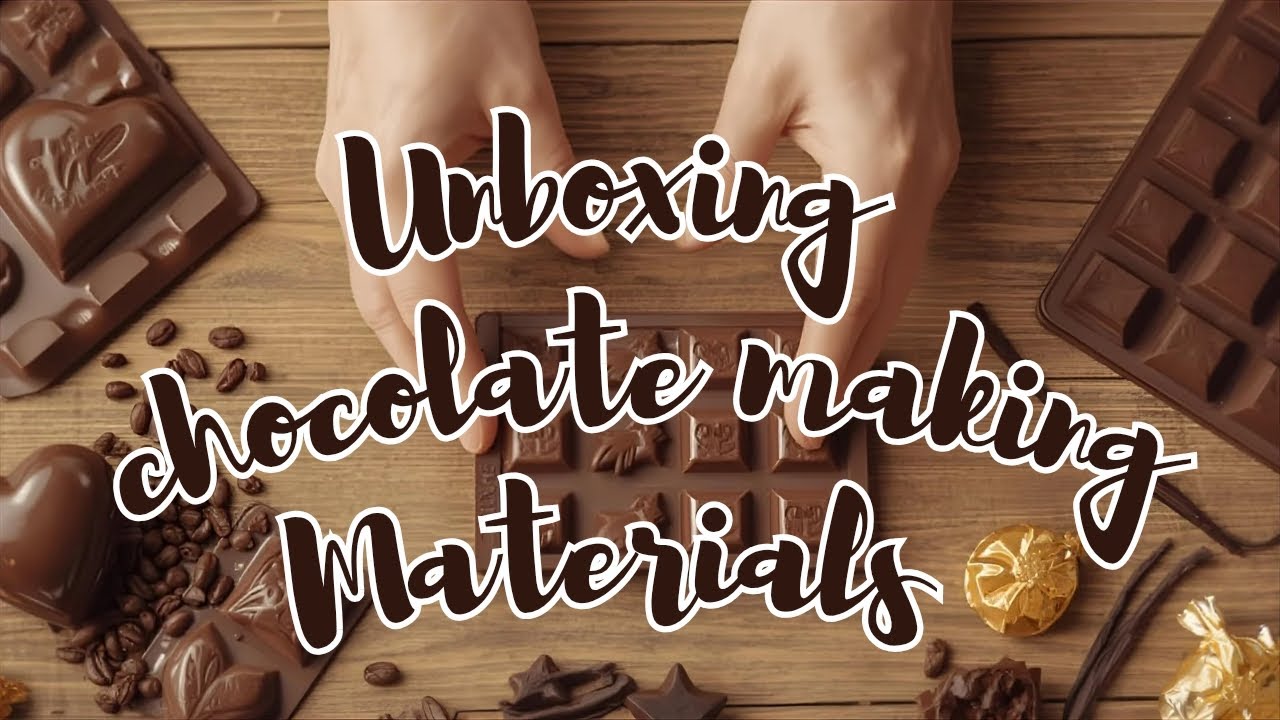 Chocolate material unboxing| Chocolate material - YouTube