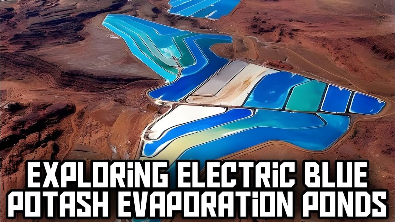 Exploring Electric Blue Potash Evaporation Ponds: Unveiling Intrepid ...
