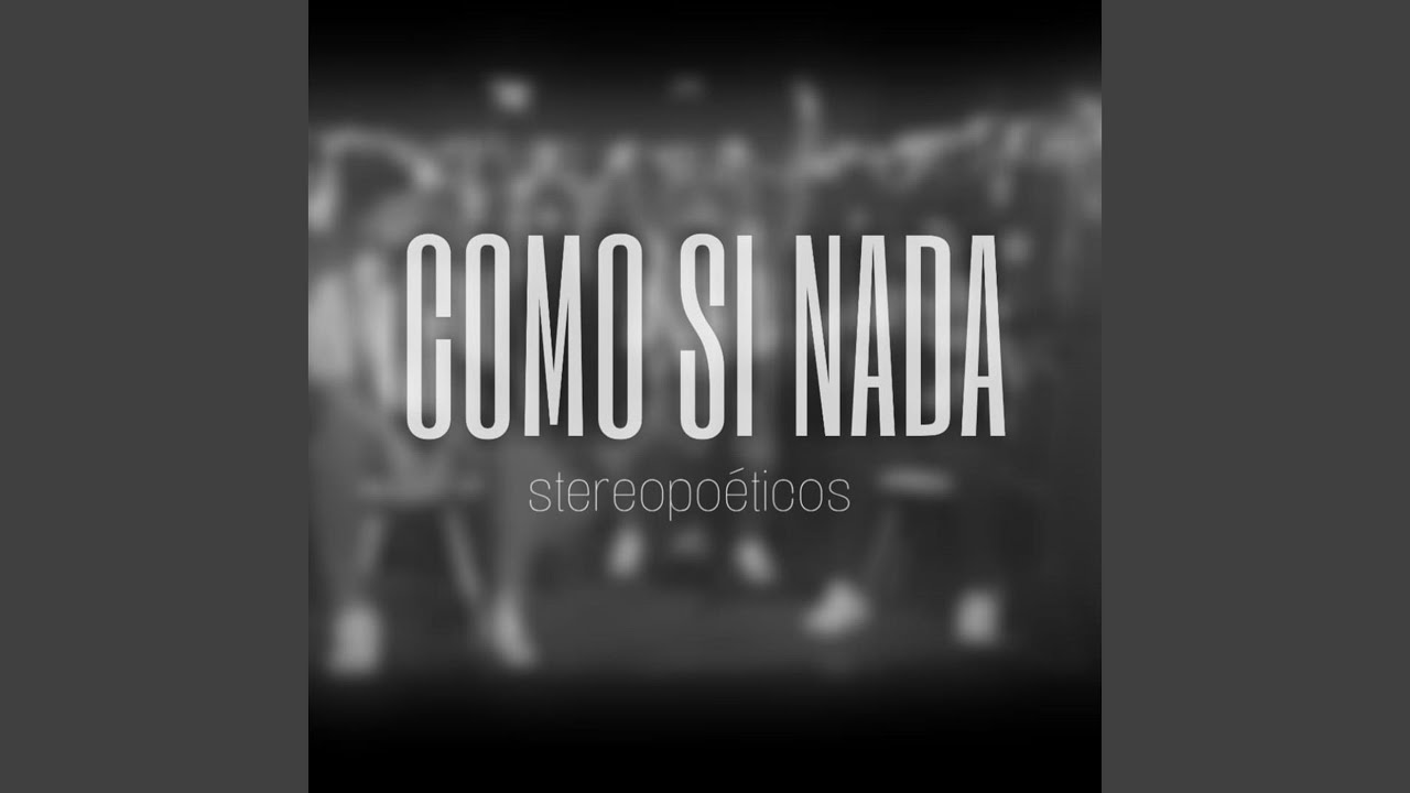 Como Si Nada - YouTube